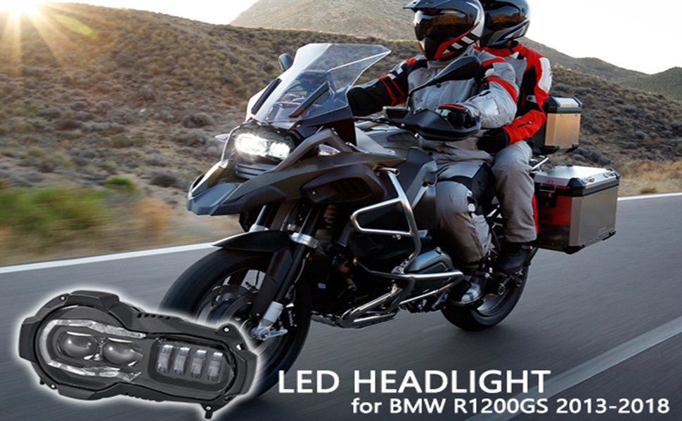 LED Headlamp with High Low Beam DRL Lights Front Lamp Lights for BMW ...