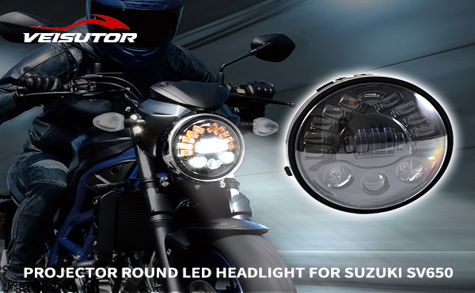 Installation of LED Headlight for Suzuki SV650 – VEISUTOR