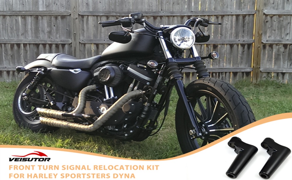 Front Directional Light Relocation Kit for Harley Sportster – VEISUTOR